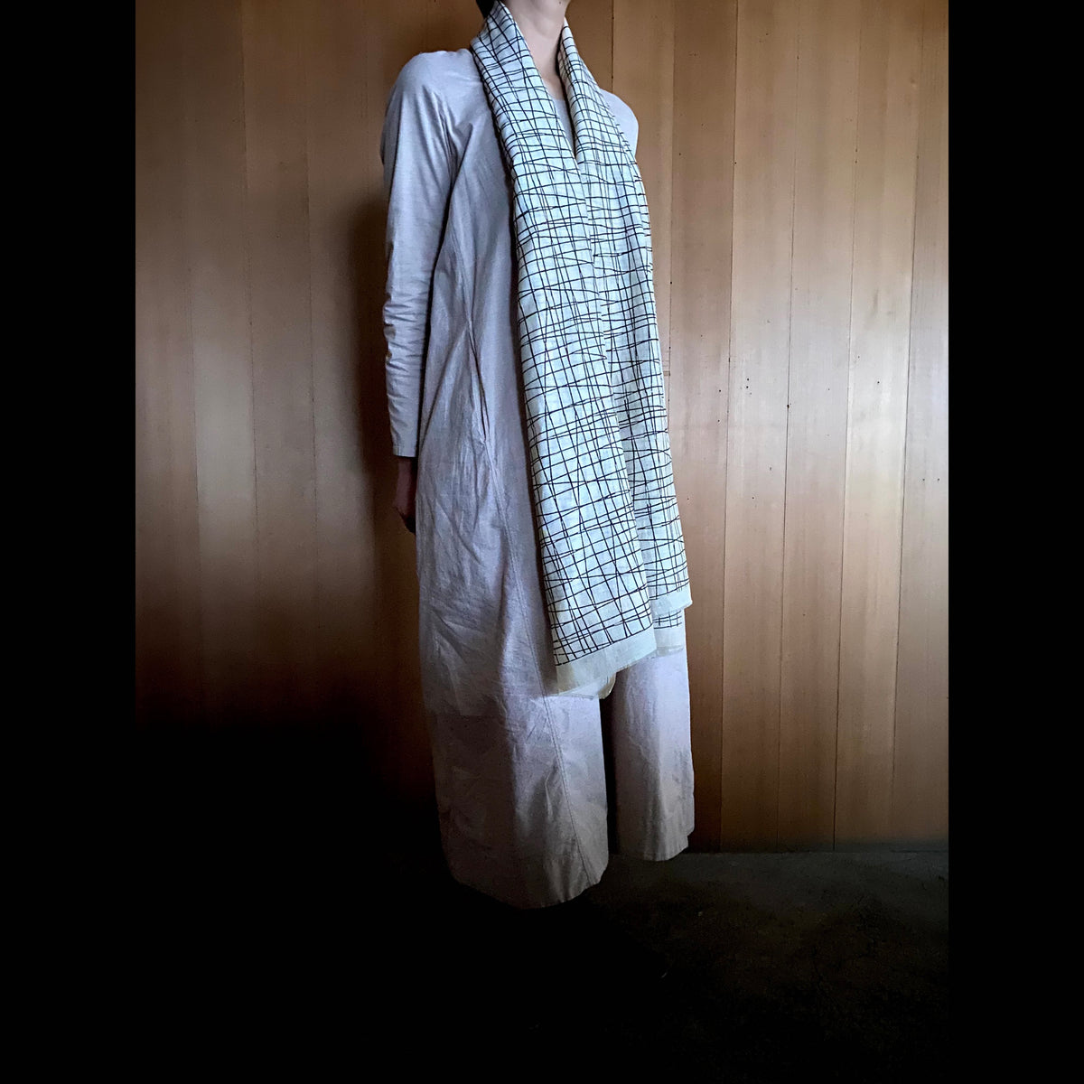 mills shawl｜stone｜ cream – Roundabout & OUTBOUND